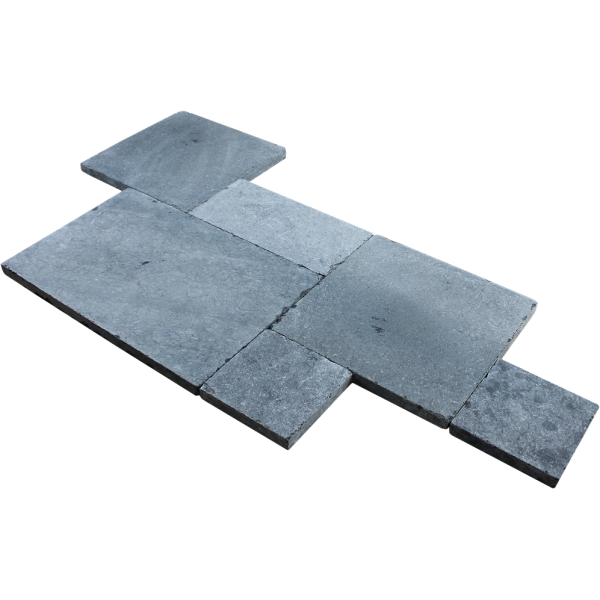Bluestone Sandblasted & Tumbled 30mm French Pattern - Nuway
