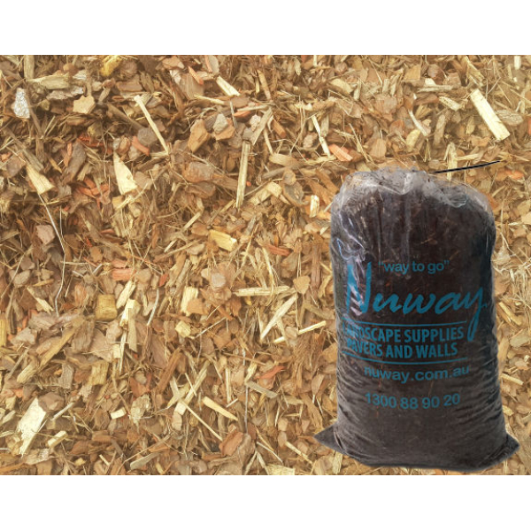 Eco Bark Mulch 5-20mm Bag - 60 Litre - Nuway