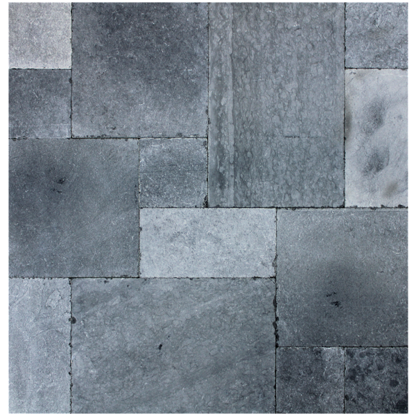 Bluestone Sandblasted & Tumbled 30mm French Pattern - Nuway