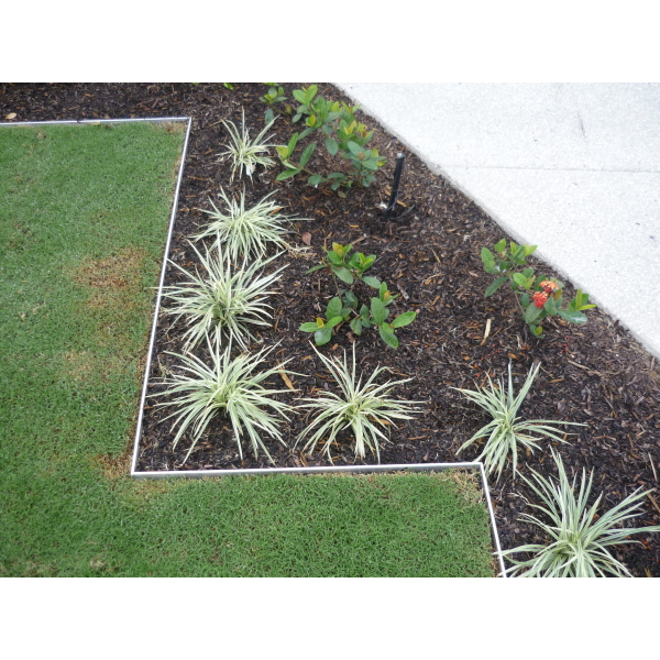 Aluminium Edging Strip 100H x 5 x 2900mm Length Weathered Look - Nuway