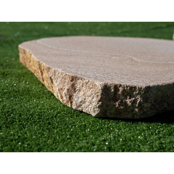 Sandstone Stepping Stone 300-500 x 40mm - Nuway