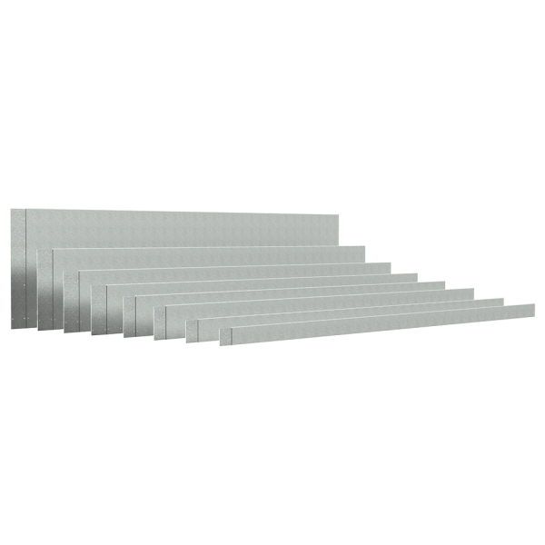 Shapescaper Garden Edging Galvabond 390mm x 2400mm x 2mm - Nuway